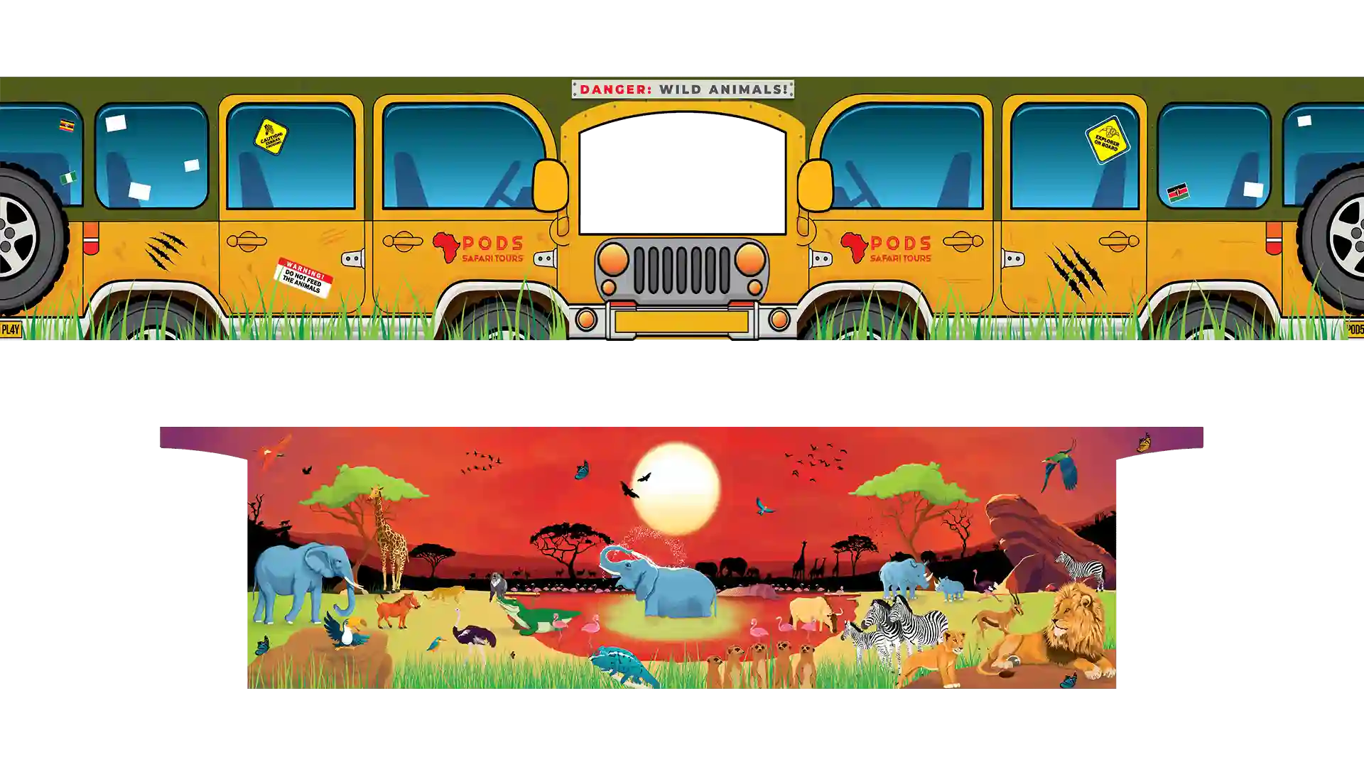 Shop PODS Sunset Savanna Safari - PODs Play – PODS Play